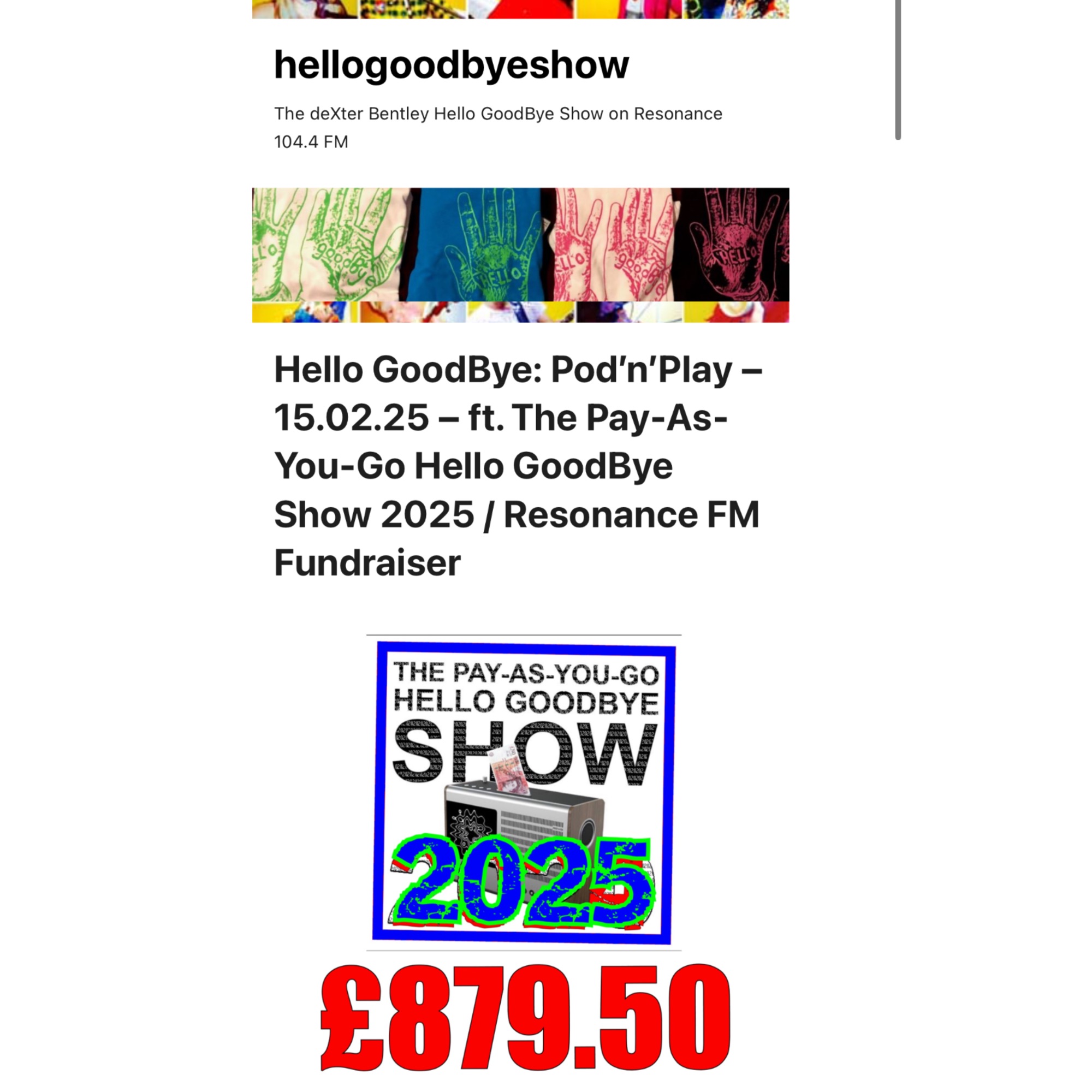 Hello GoodBye: Pod’n’Play – 15.02.25 – ft. The Pay-As-You-Go Hello ...